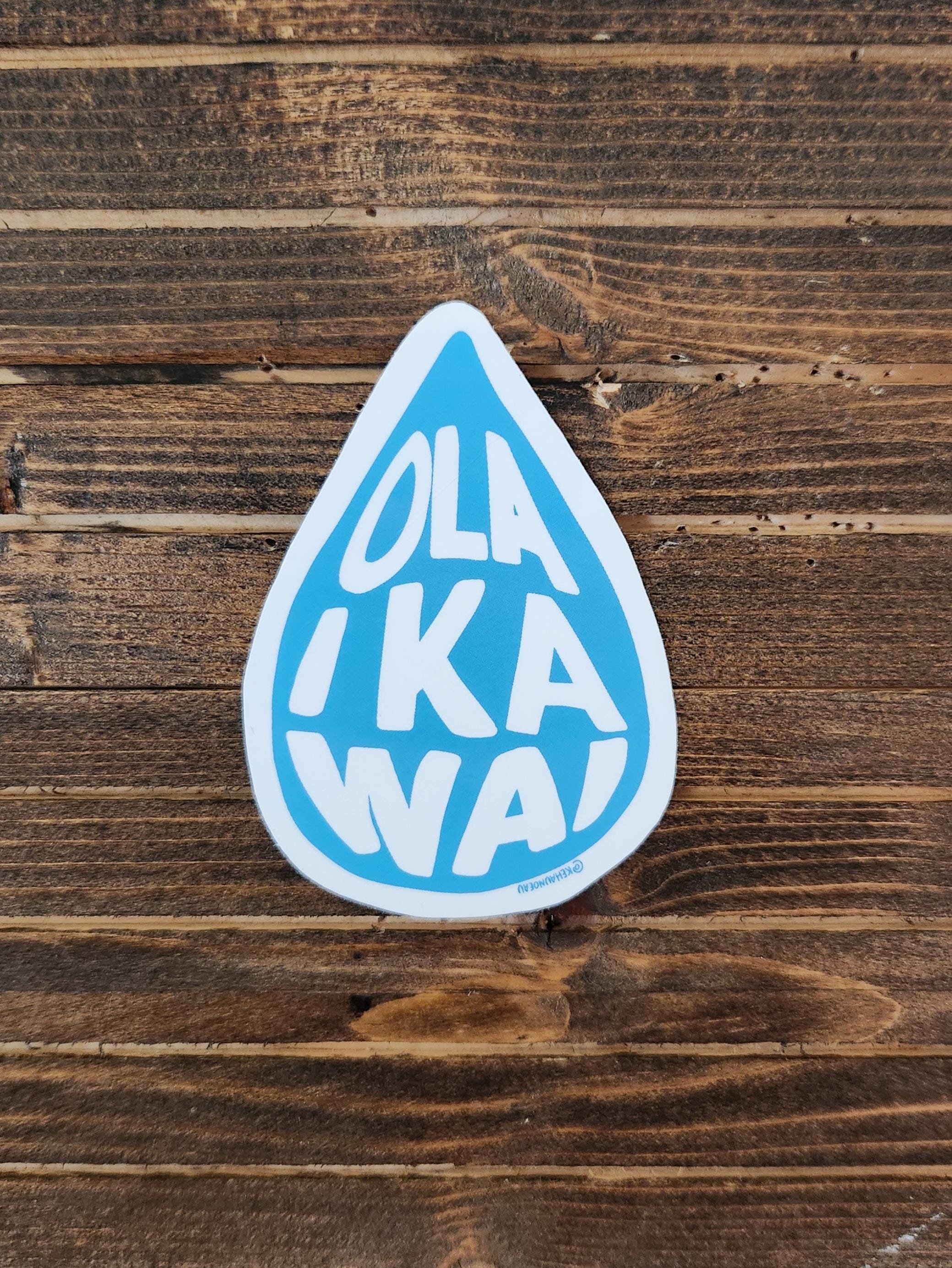 pepili ola i ka wai • ola i ka wai sticker | kehaunoeau